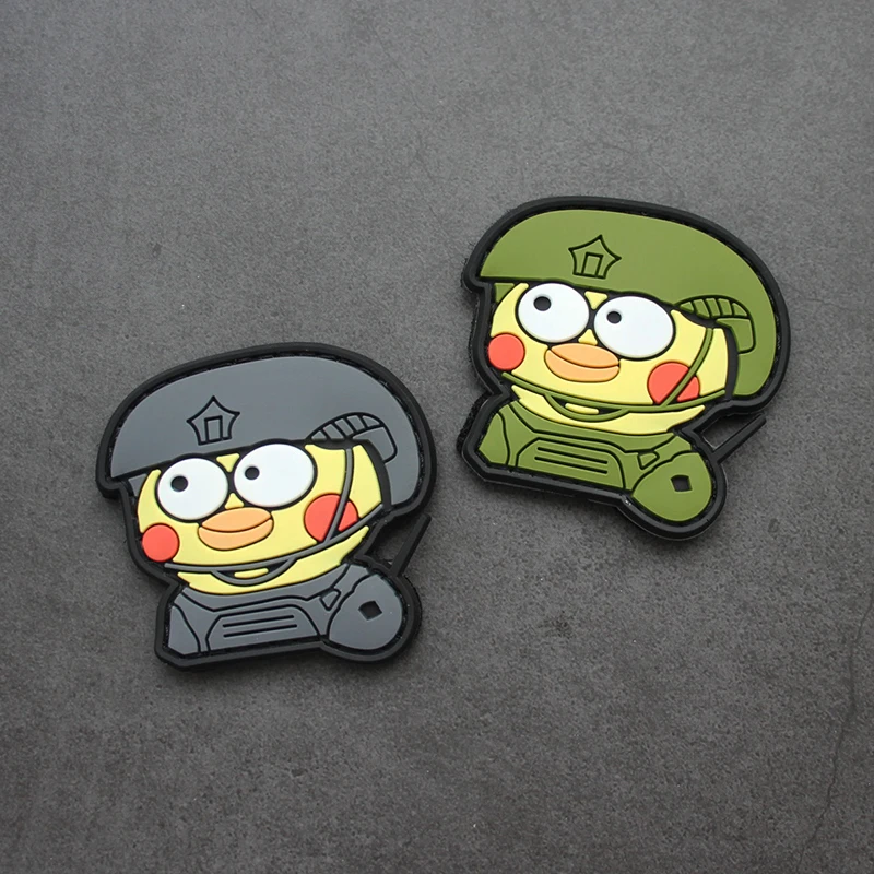 PVC-Patch-Chicken-You-Too-Beautiful-Tactical-Armband-Personality ...