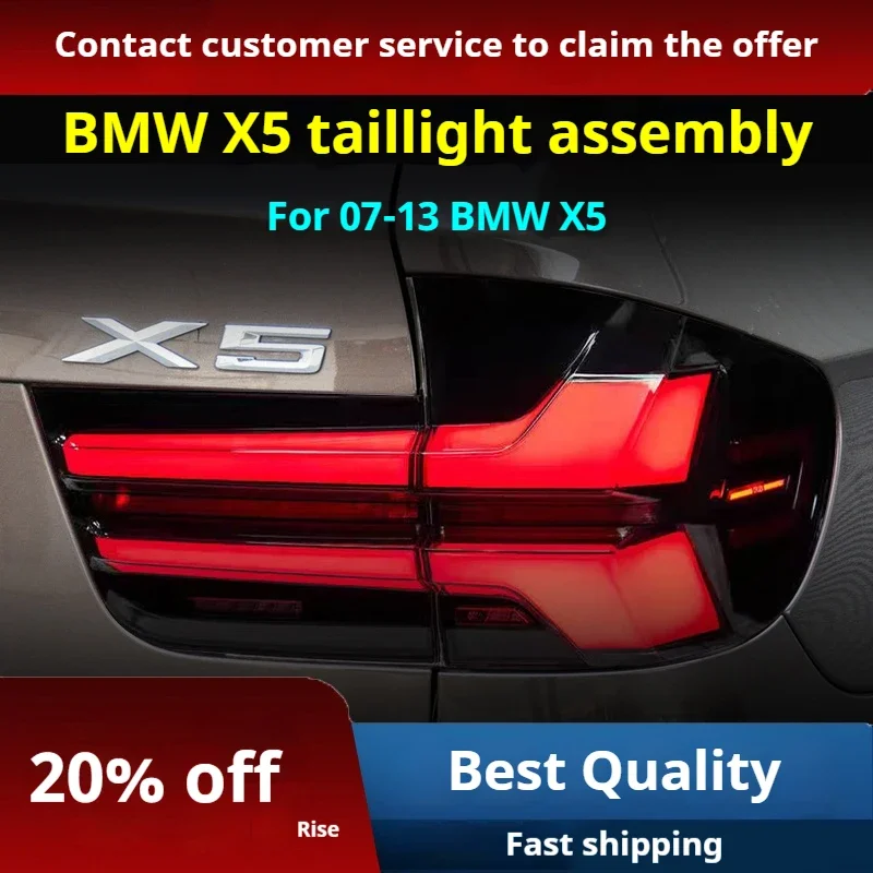 FT Car Lights For BMW X5 E70 LED Taillights 2007-2013 E70 LED Tail Lamp ...