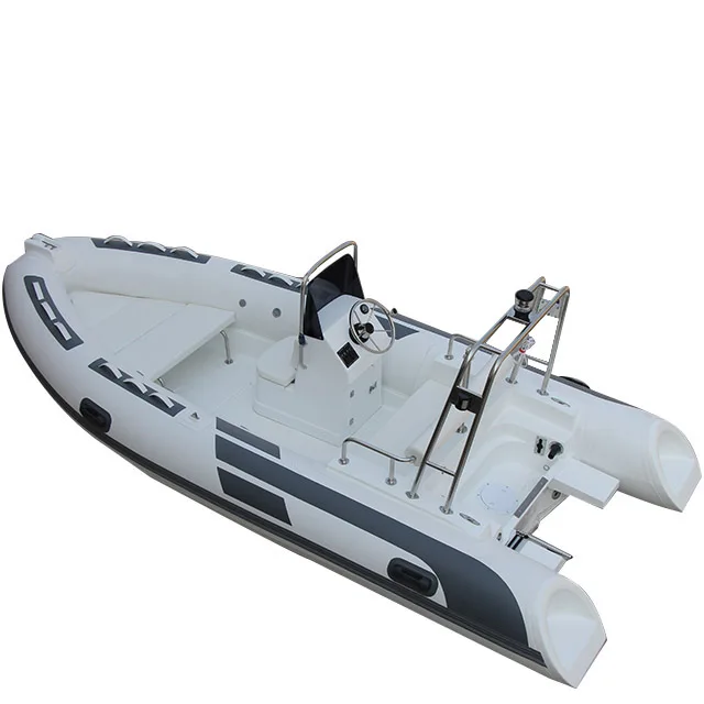 Popular-Design-16ft-RIB-Boat-fiberglass-hull-Hypalon-480mm-Rib-Rowing ...