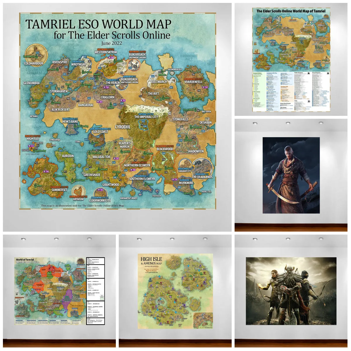 Elder Scrolls Online Map