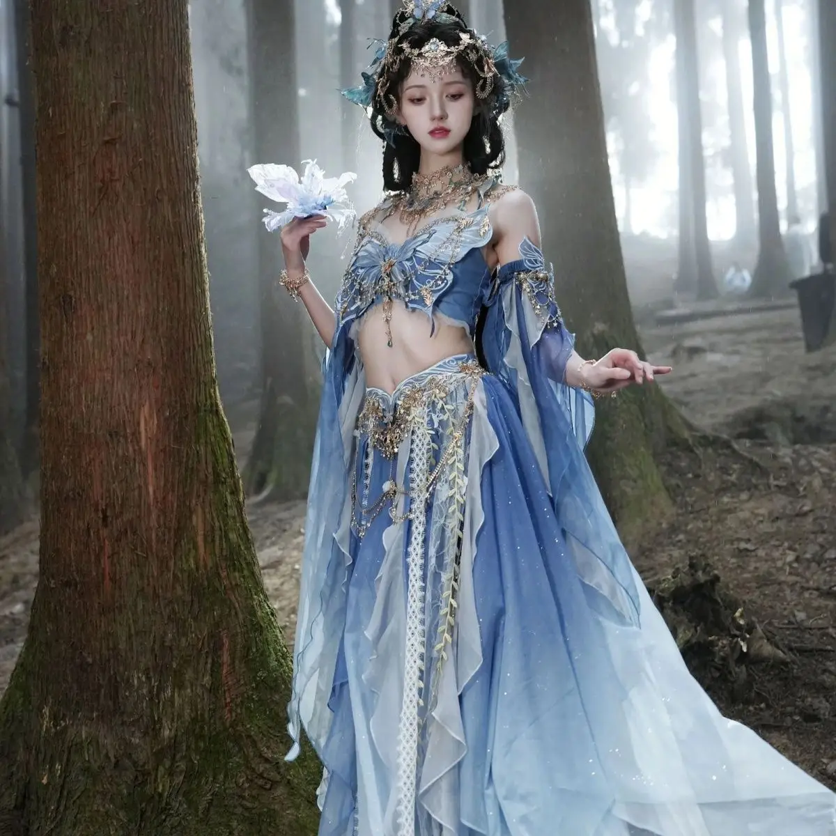 Yujintang-Hanfu-Female-butterfly-Western-Regions-Girl-Exotic-Style ...