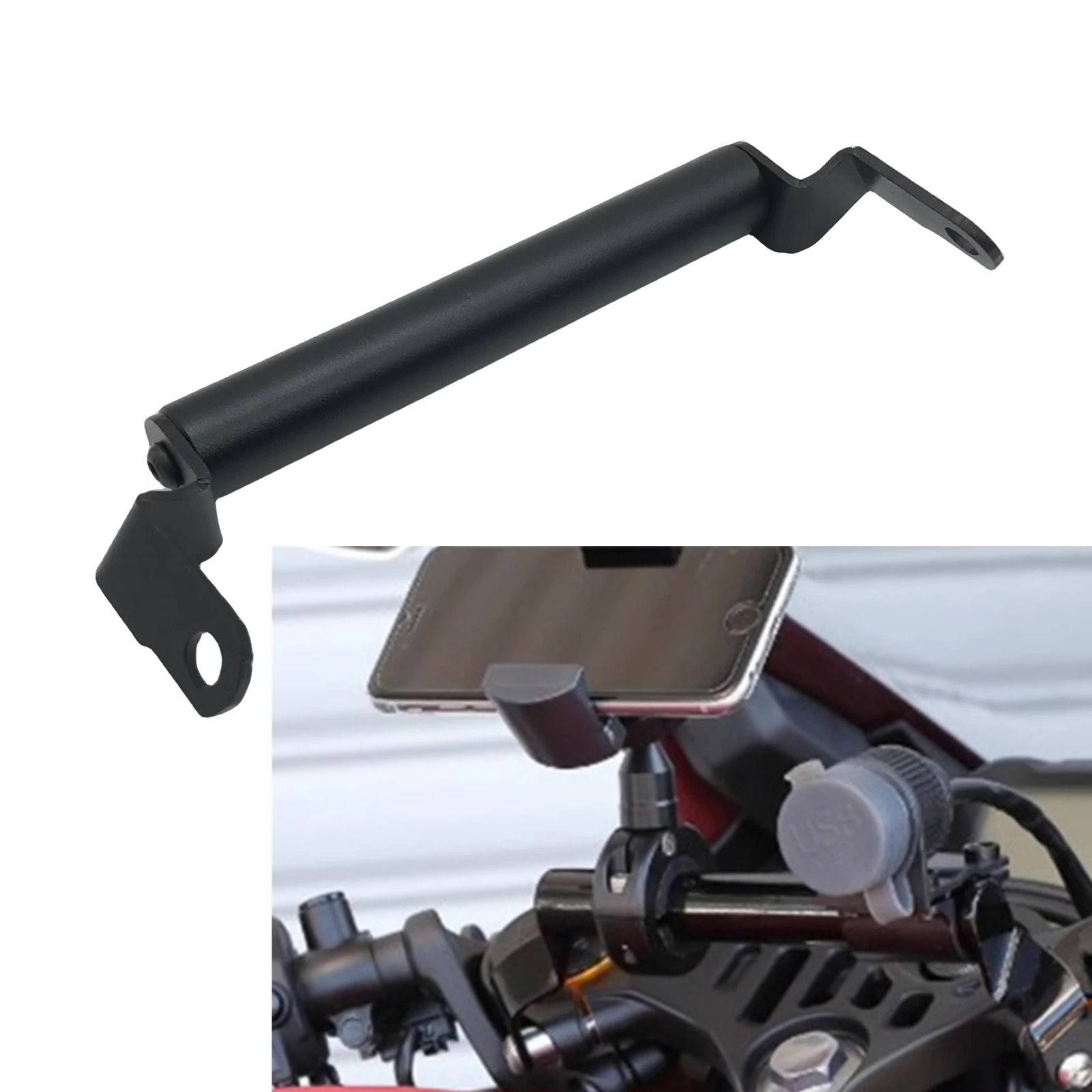 Motorcycle-GPS-Navigation-Mobile-Phone-Panel-Holder-Bracket-For-YAMAHA ...