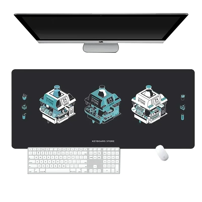 Switch-Pad-Gaming-Black-and-White-Mouse-Pad-Kawaii-Japan-Mousepad-Gamer ...