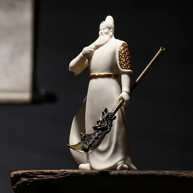 Ceramic-Guan-Gong-Decoration-God-of-Wealth-Buddha-Wu-Sheng-Guan-Gong ...