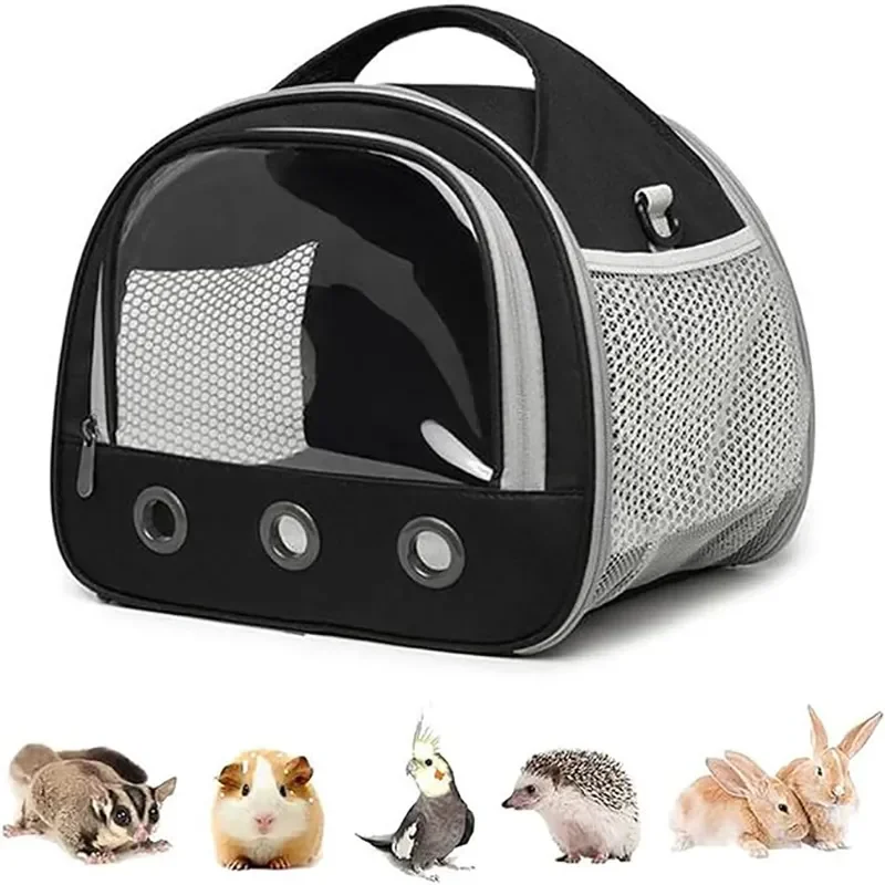 Portable-Small-Animal-Carrier-Bag-Guinea-Pig-Carrier-Cage-Pet-Carrier ...