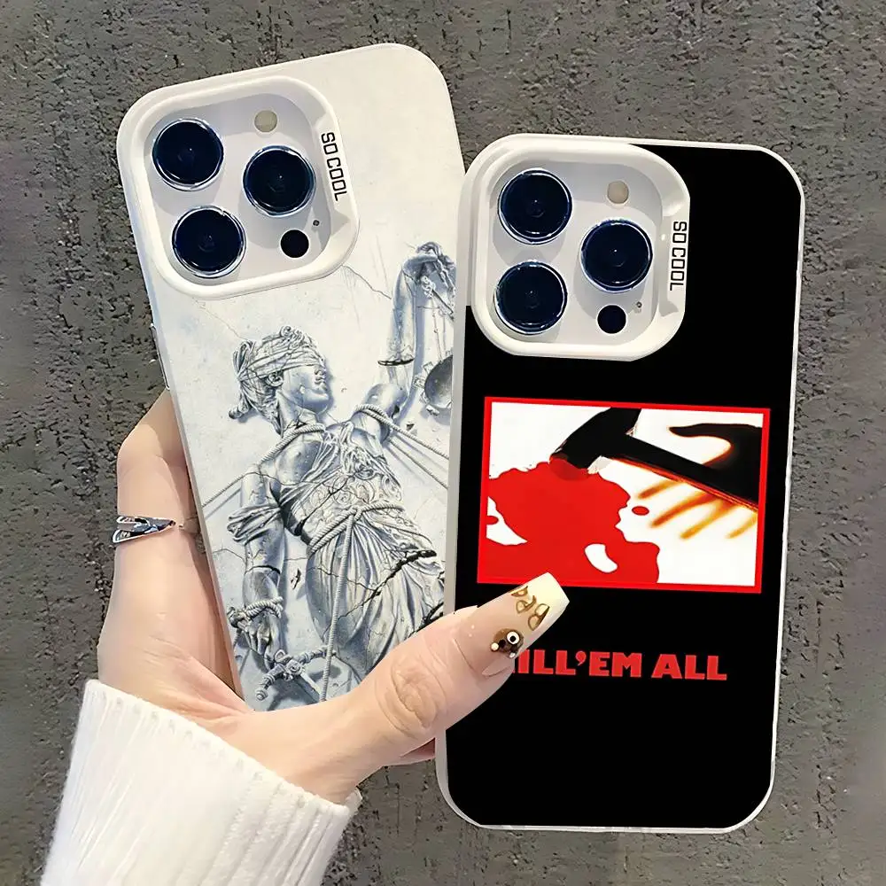 M-Metallica BAND Phone Case For iPhone 17,16,15,14,13,12,11,Pro,XS,Max ...