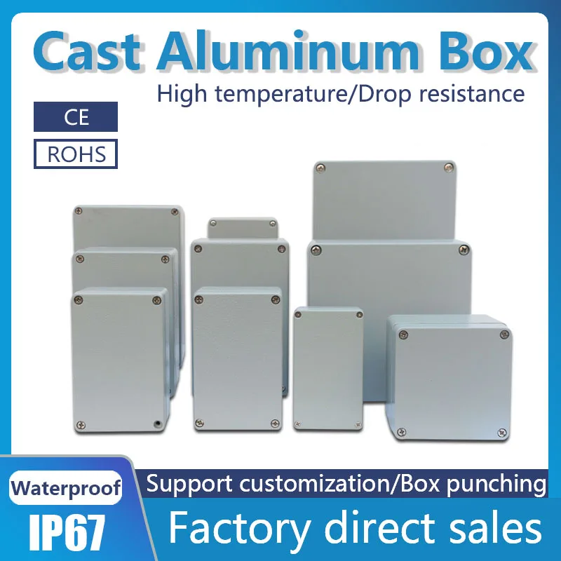 Caja-de-Metal-resistente-al-agua-IP67-para-exteriores-caja-de-aluminio ...