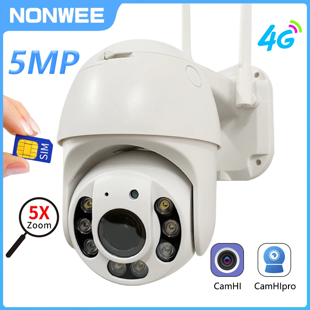 5MP-4G-SIM-Card-Wireless-IP-Camera-1080P-Security-Outdoor-5X-Optical ...