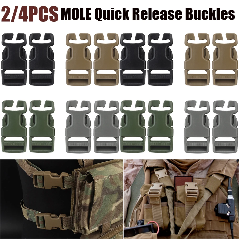 2-4pcs-SRB-Mount-Webbing-Buckle-Clip-Tactical-Quick-Attach-Backpack ...