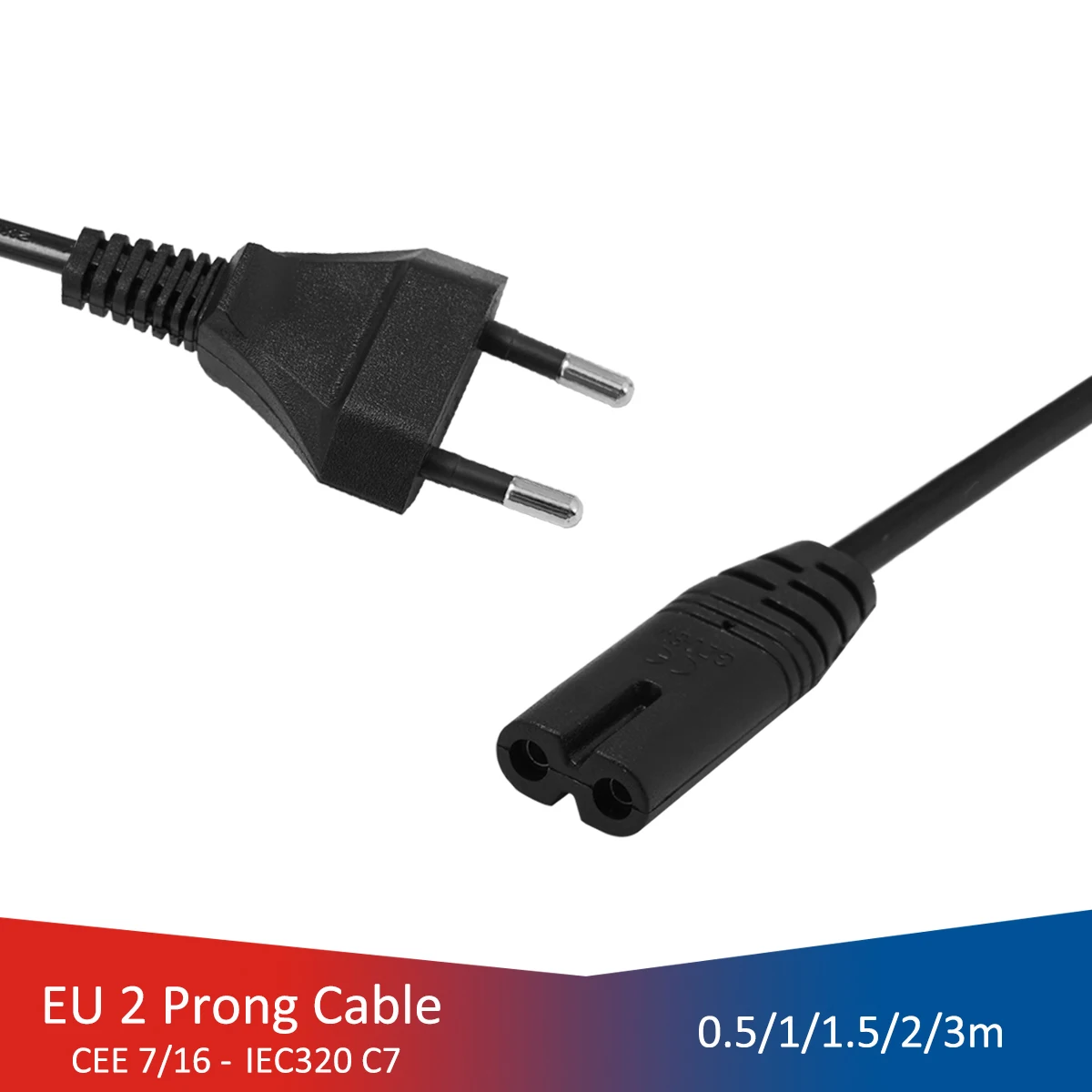 EU-Plug-Power-Supply-Cable-IEC-C7-Figure-8-Euro-AC-Power-Electric ...