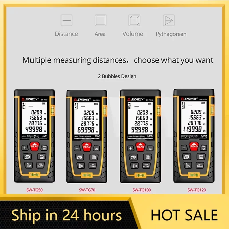 SNDWAY-Laser-Distance-Meter-Mini-Rangefinder-SW-TG50-TG70-TG100-TG120 ...