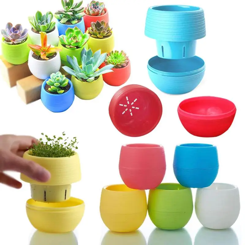 Mini-macetas-de-resina-para-flores-5-piezas-maceta-de-pl-stico-para ...