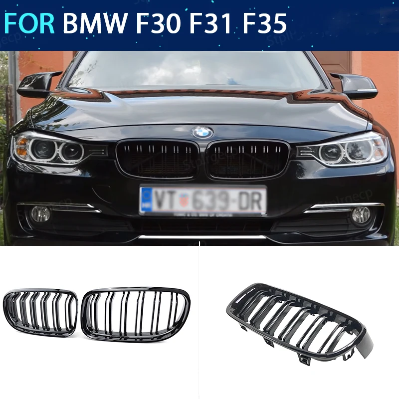 Front Grill Grilles Kidney Grill Replacement for BMW 3 series F30 F31 ...