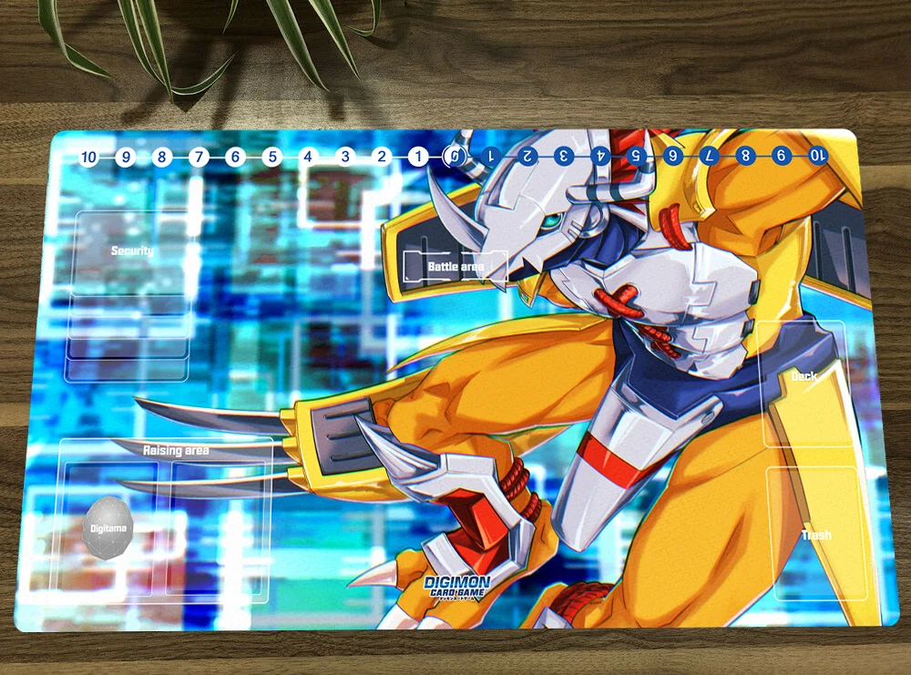 Digimon Duel Playmat Wargreymon Trading Card Game Mat Dtcg Ccg Mat ...