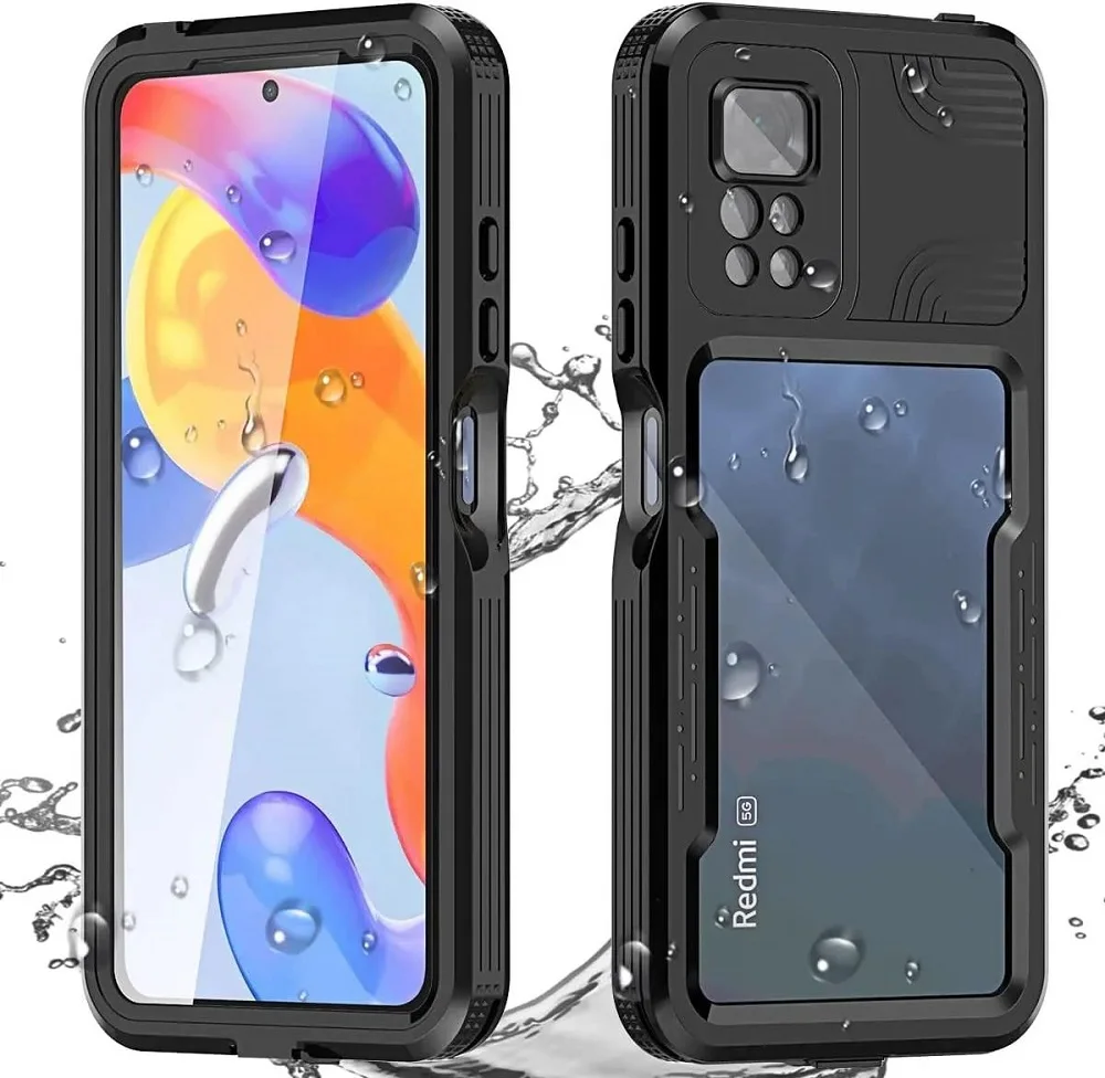 IP68 Waterproof Case For Xiaomi Redmi Note 11 11S Pro 12 5G 12 Pro 5G ...