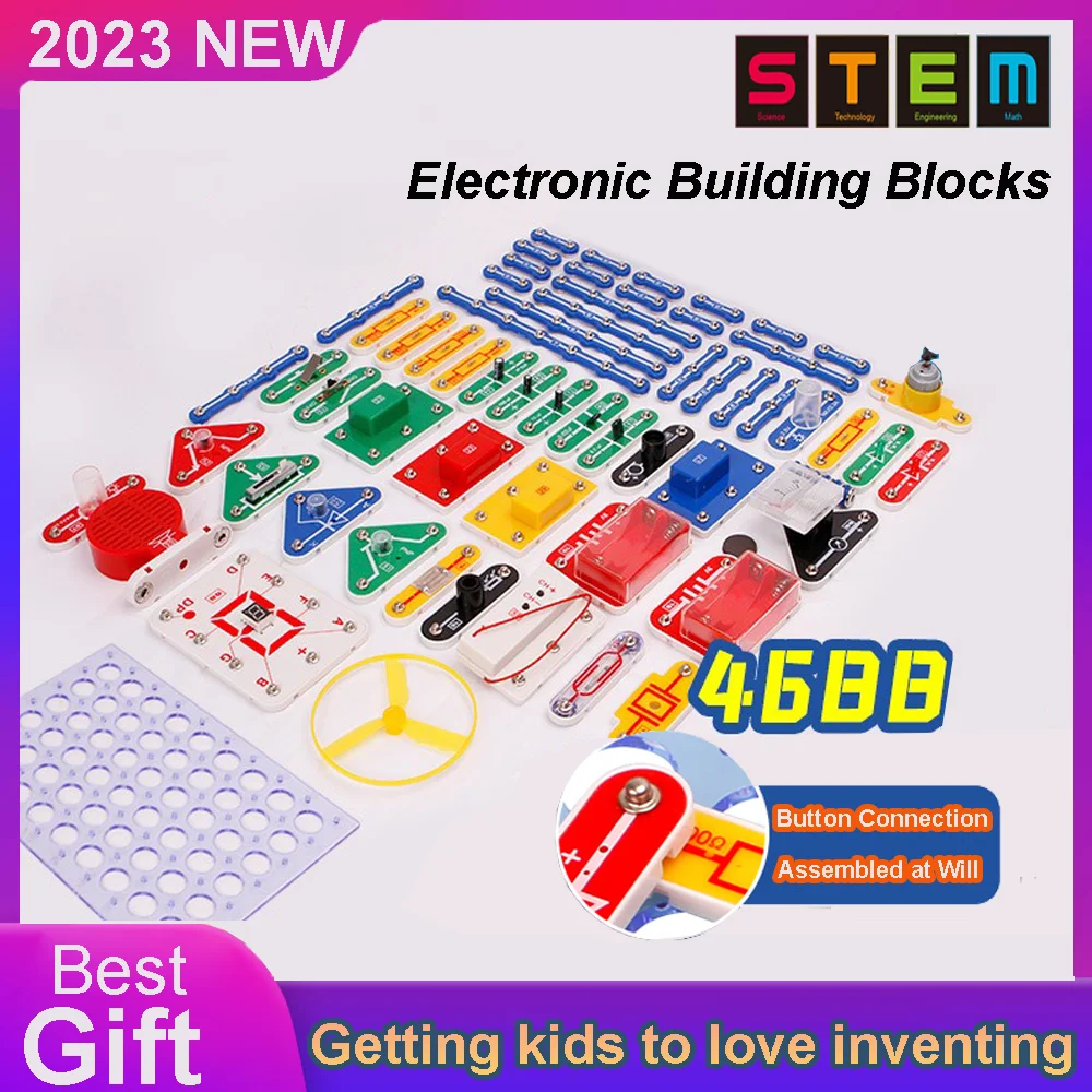 Circuit-Electronic-Blocks-Toys-For-Kids-Physic-Educational-Learning ...