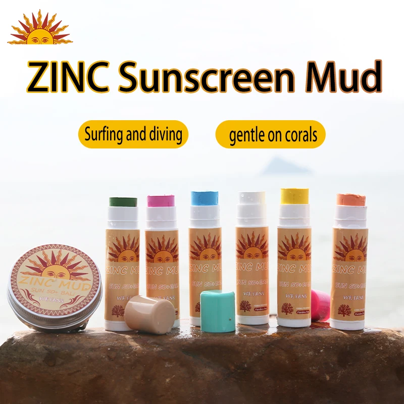 ZINC-Sun-God-Surf-Sunscreen-Mud-Stick-Upgrade-Physical-Color-Diving ...