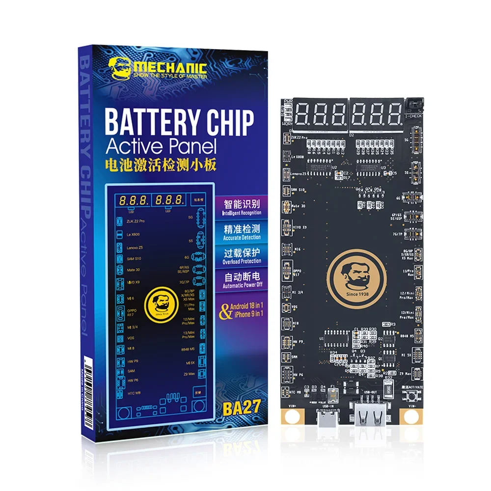 MECHANIC BA19 BA27 Battery Activation Detection Board Battery Fast ...