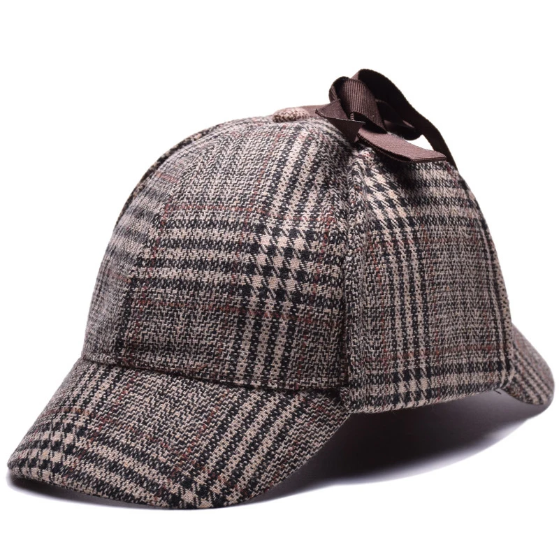 Holmes-Hats-Pipe-Props-Halloween-Stage-Performance-Props-Detective-Hat ...