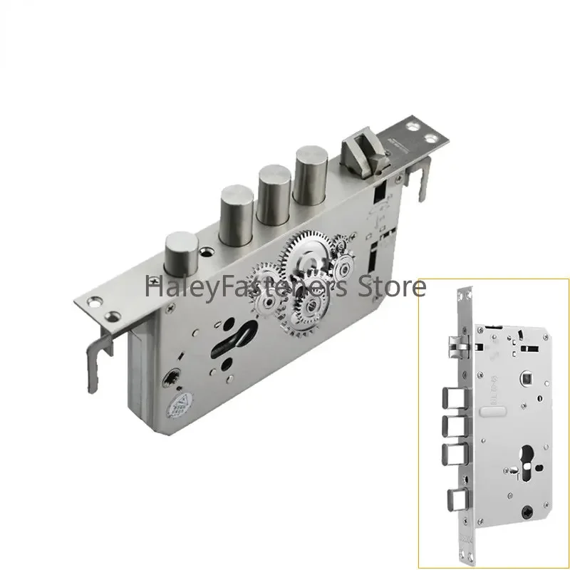 6068 304 stainless steel security door lock body Internal gear ...