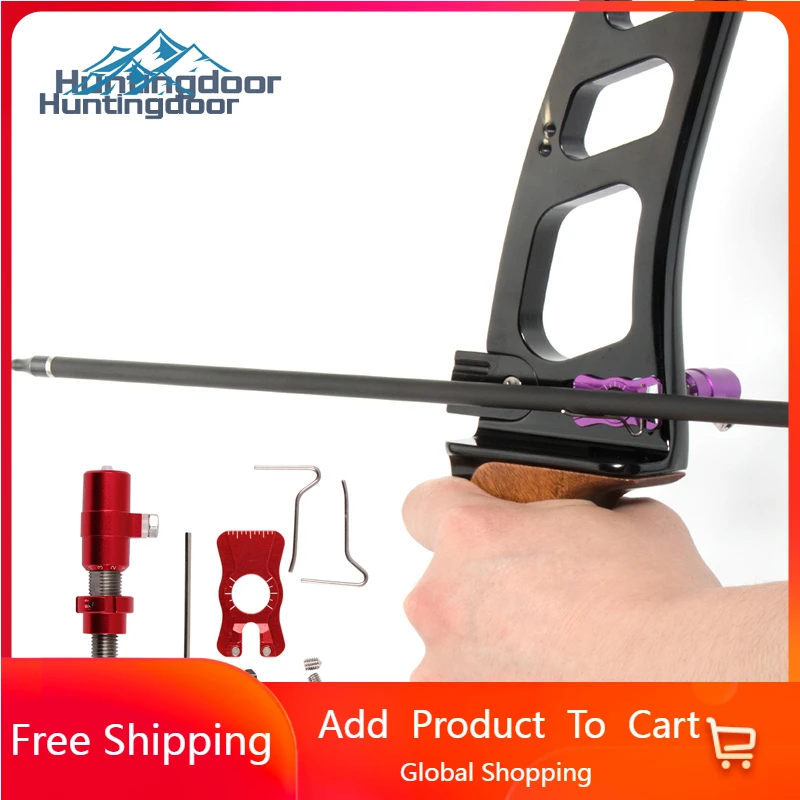 Archery Arrow Rest Recurve Bow Magnetic Arrow Rest Aluminum Alloy Left ...