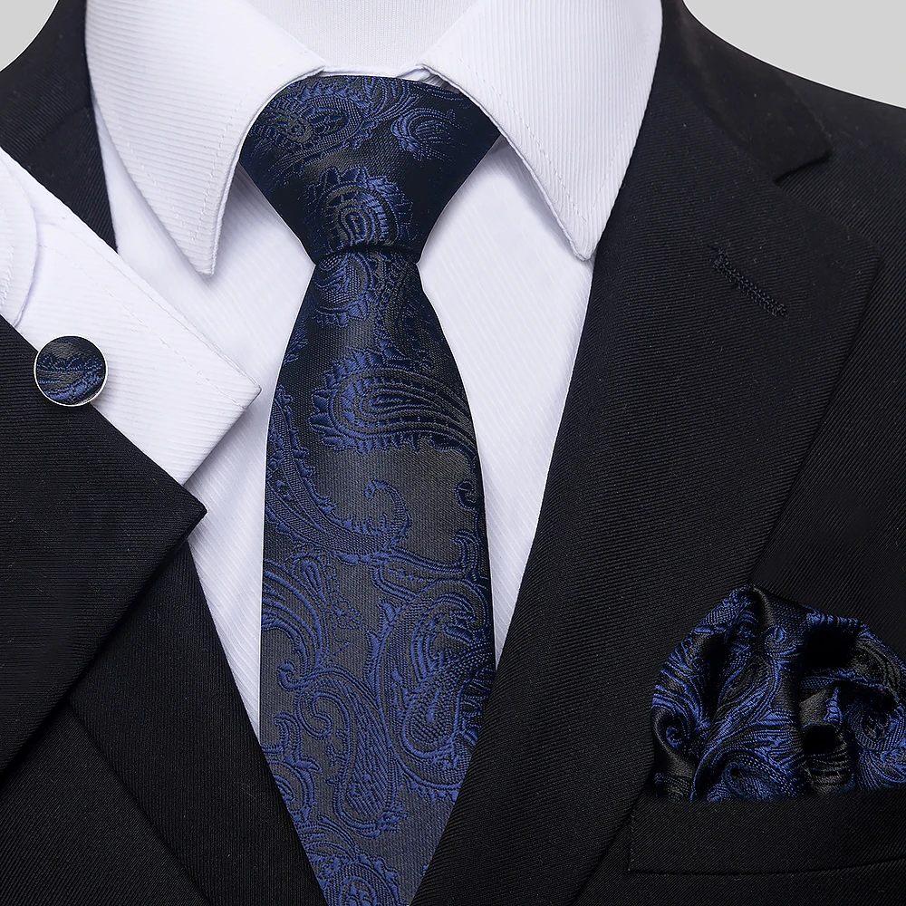 Shuit On Blue Wedding Cravat