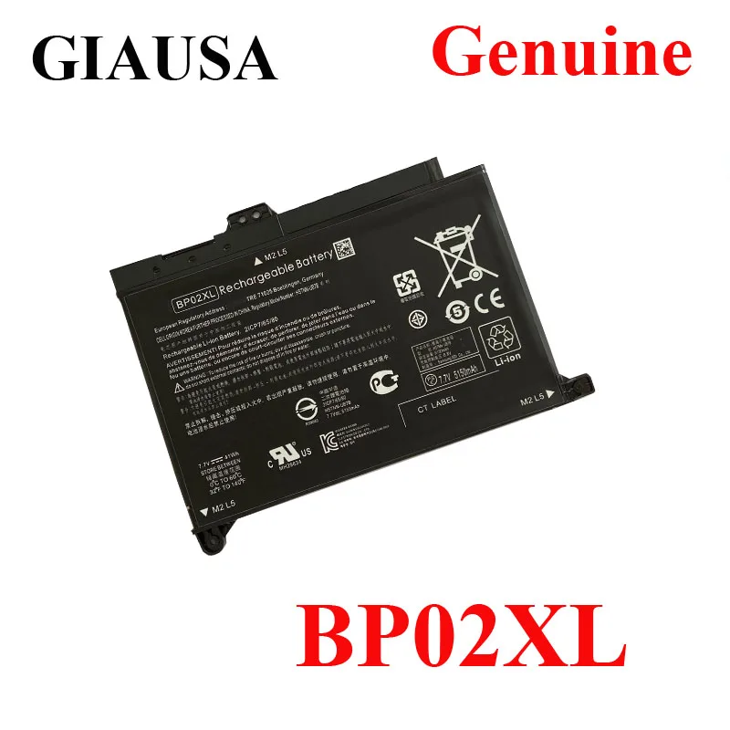 Genuine-BP02XL-Laptop-Battery-for-HP-Pavilion-PC-15-15-AU-849909-850 ...
