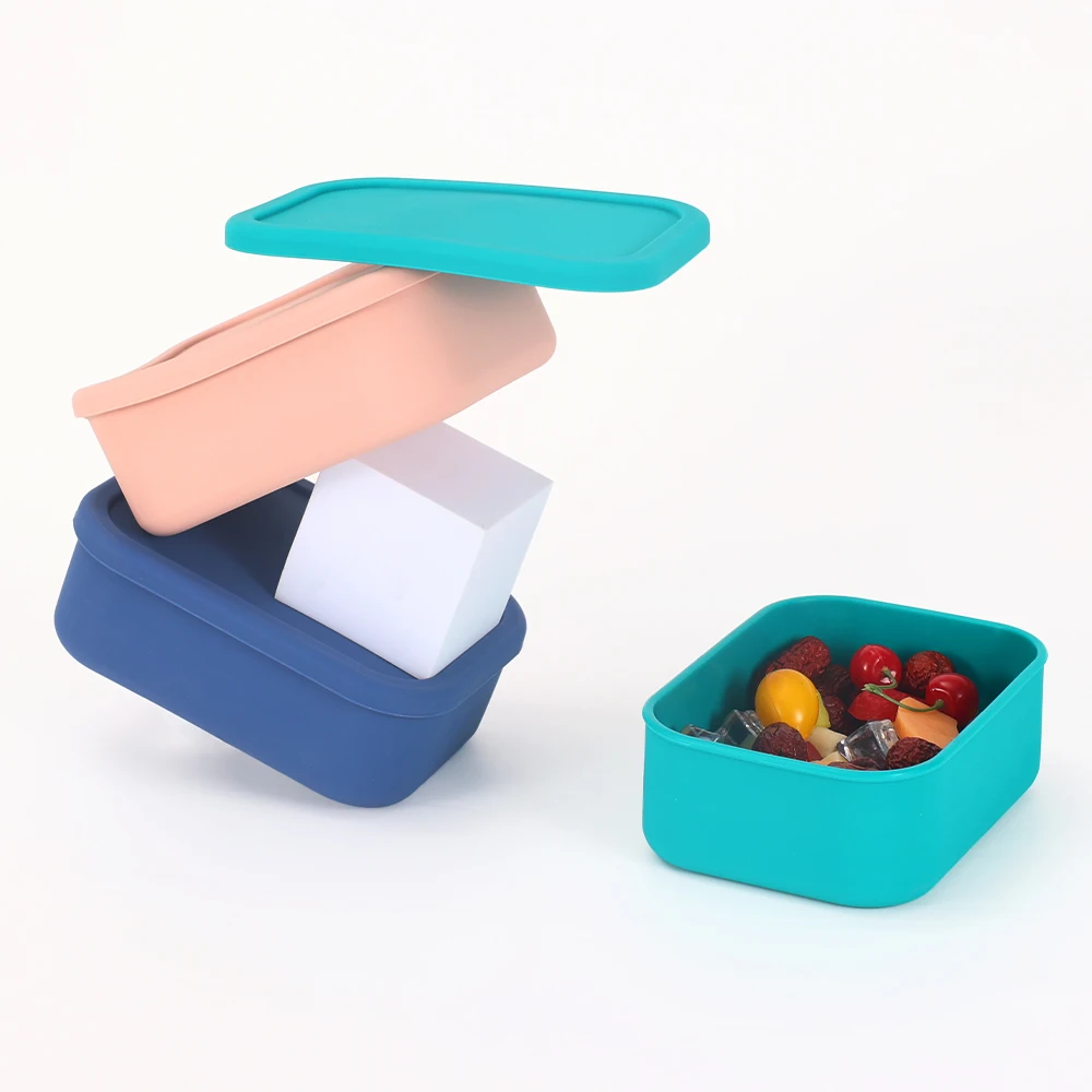 Silicone-Sealed-Storage-Box-Refrigerator-Kitchen-Lunch-Box-Microwave ...