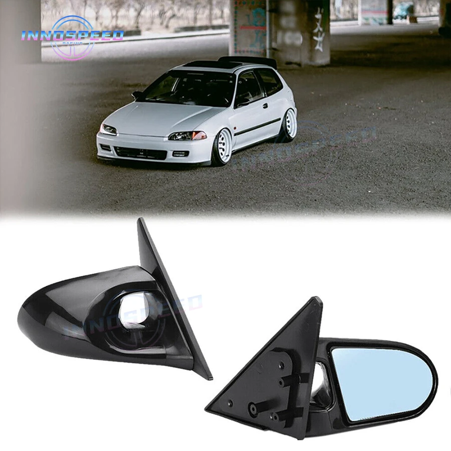 1Pair-JDM-Racing-Manual-Adjustable-Spoon-Car-Side-Rearview-Mirror-for ...