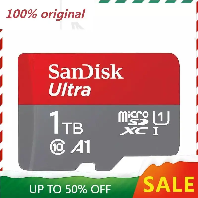 100% Sandisk Original 1TB Memory TF Card 16GB 32GB 64GB 128GB 512GB ...