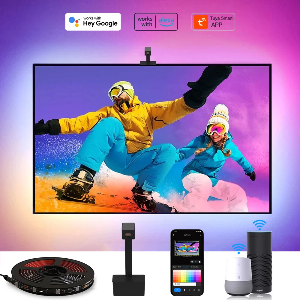 Govee-TV-LED-Backlights-With-Camera-RGBIC-WiFi-55-65-inch-TV-Ambient ...