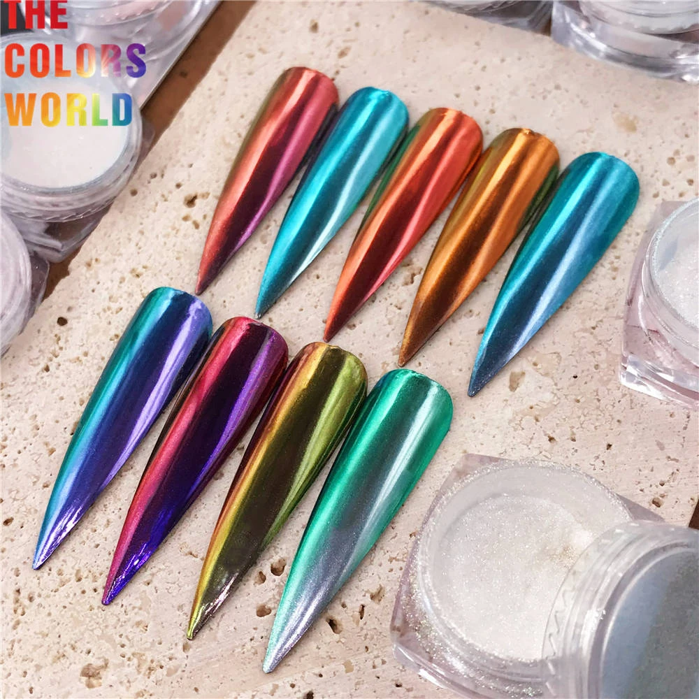 TCT 762 Unicorn Intense Color Shift White Chameleon Pigment Powder ...