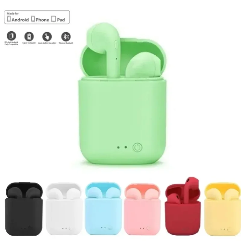Original-TWS-I12-Macaron-Wireless-Bluetooth-Headset-Matte-Sport ...