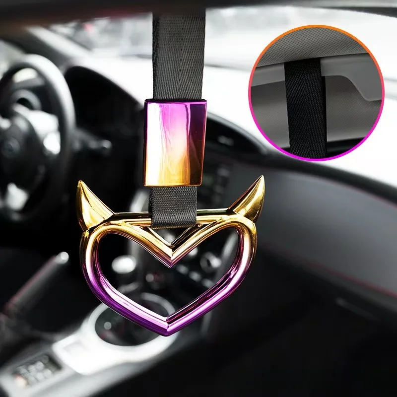 JDM Heart Tsurikawa Handle Strap – Auto Add On Shop
