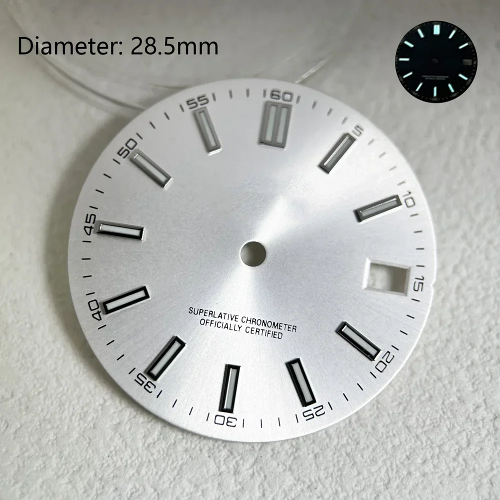 28-5mm-NH35-Sterile-Date-just-Custom-Dial-No-Logo-Dial-Custom-Watch ...