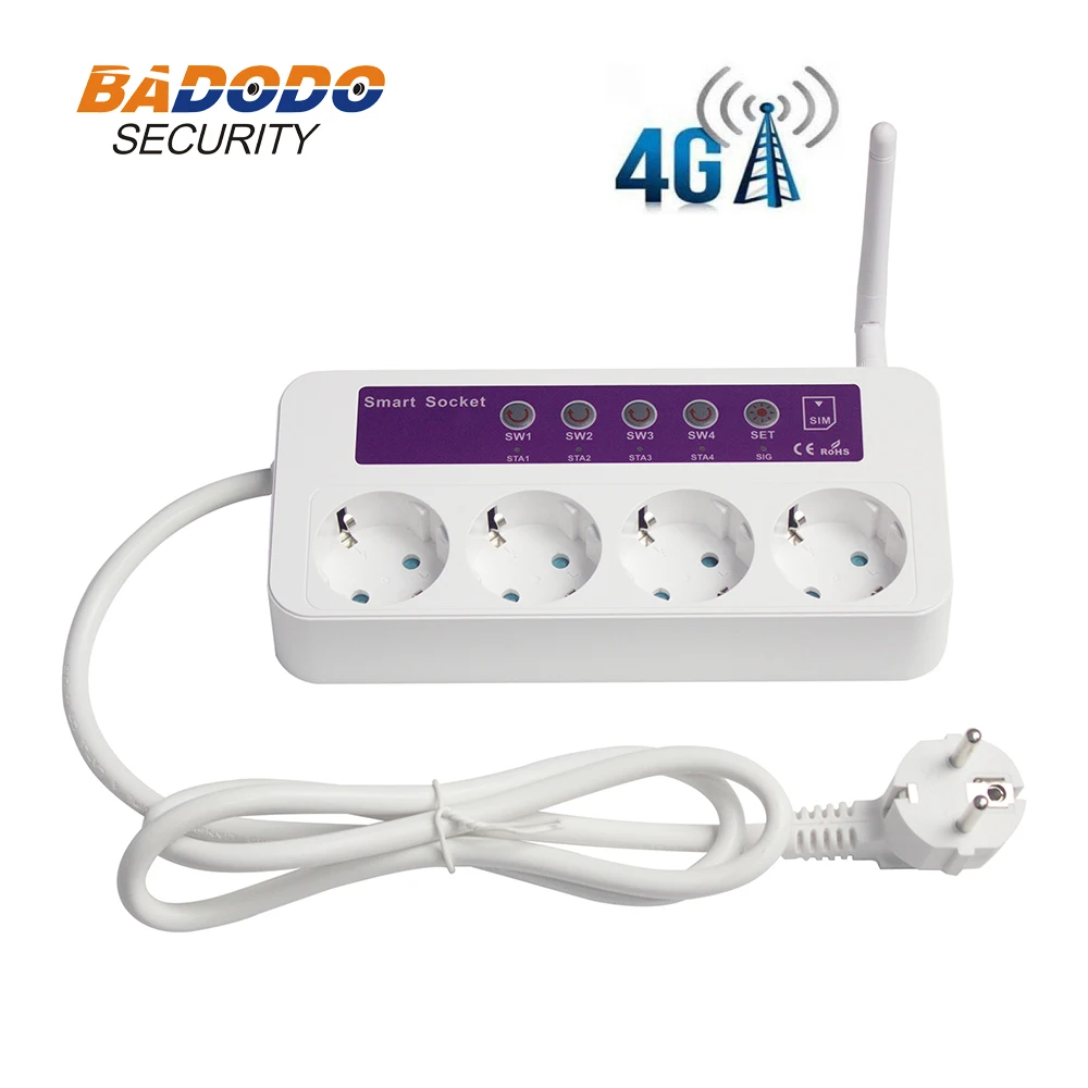 Gsm Socket Sms Control Switch | Sms Control Gsm Smart Socket - 4g Smart ...