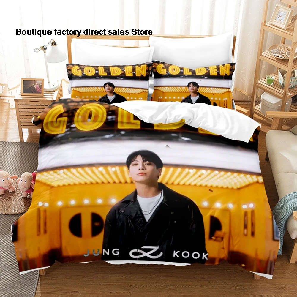 Jeon-Jung-Kook-Album-Bedding-Set-Single-Twin-Full-Queen-King-Size-Bed ...