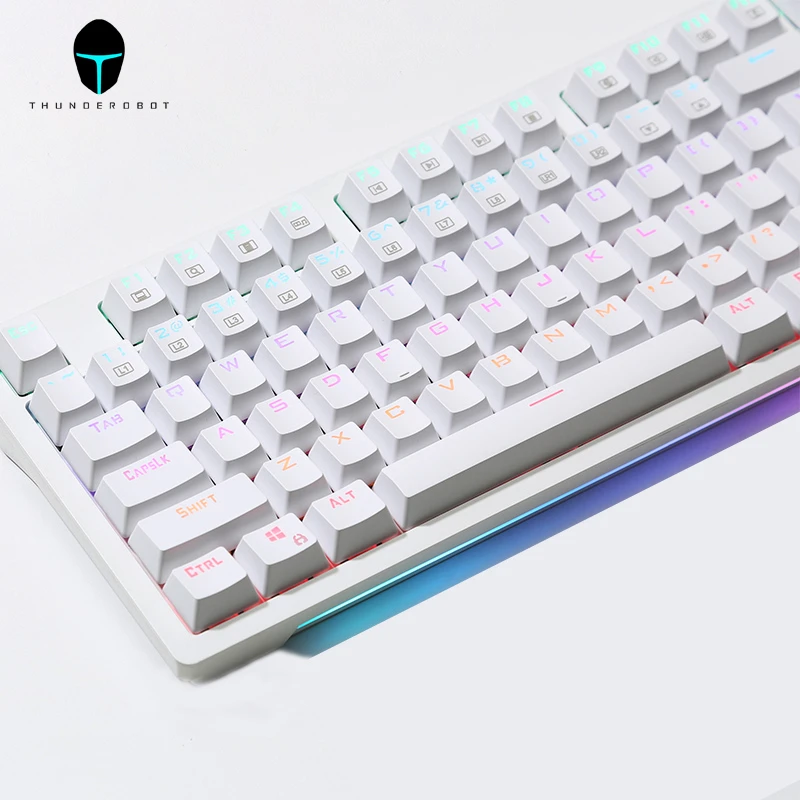 Kg3104 Rgb Mechanical Keyboard Wired Usb Gaming Keyboard 104 Keys Gamer Blue Switch Red Switch ...