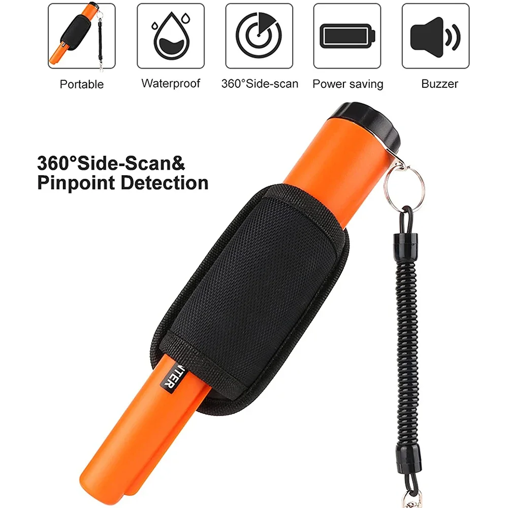 Handheld-Metal-Detector-Metal-Pinpointing-Rod-Detector-GP-pointer-Waterproof-IP66-Metal-Gold ...