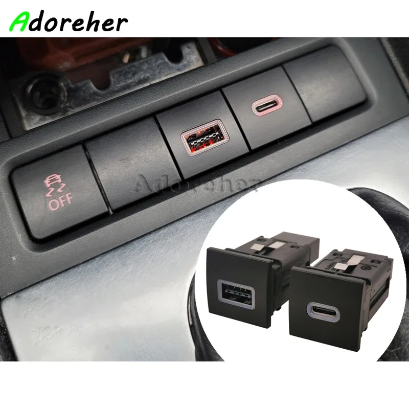 For-VW-Golf-6-Jetta-5-MK5-Scirocco-2010-2011-2012-2014-Car-USB-Charger ...