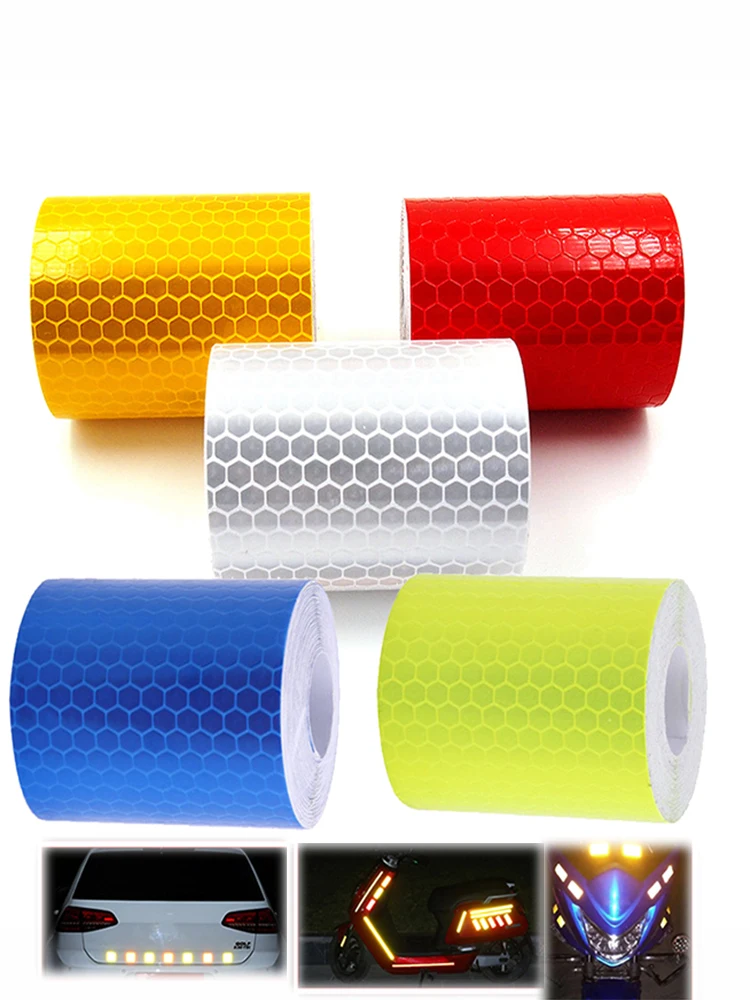 5cm-100cm-Car-Reflective-Tape-Safety-Warning-Car-Decoration-Sticker ...