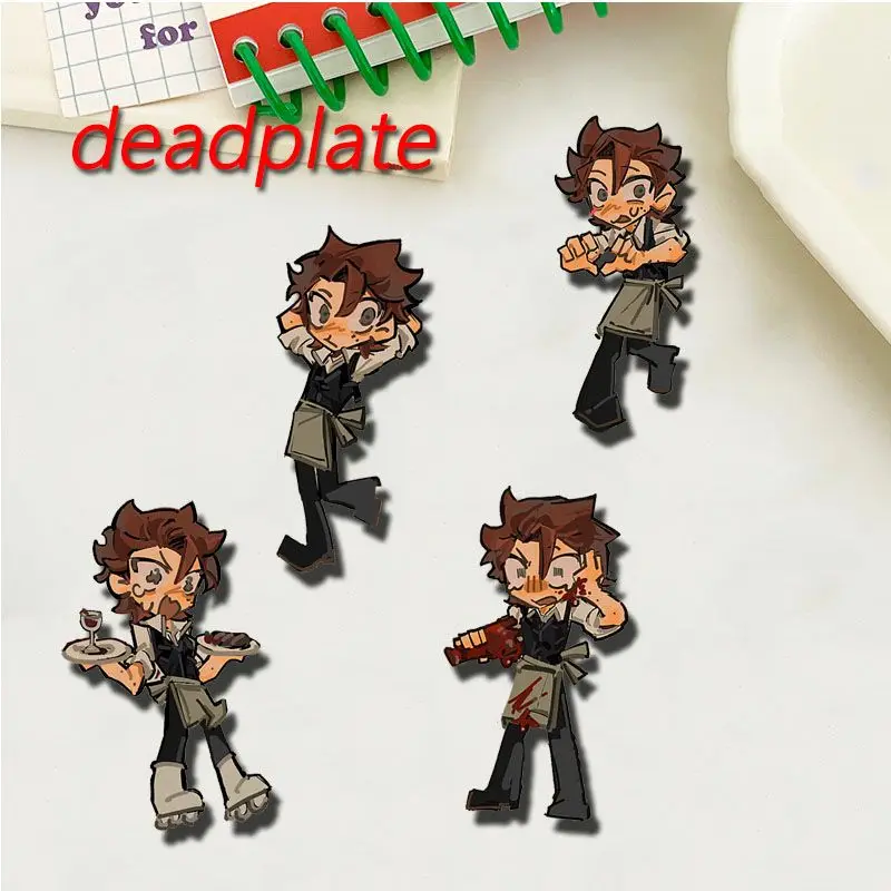 Deadplate Women Brooch Square Ladies Badges Enamel Pins Initial Fashion ...