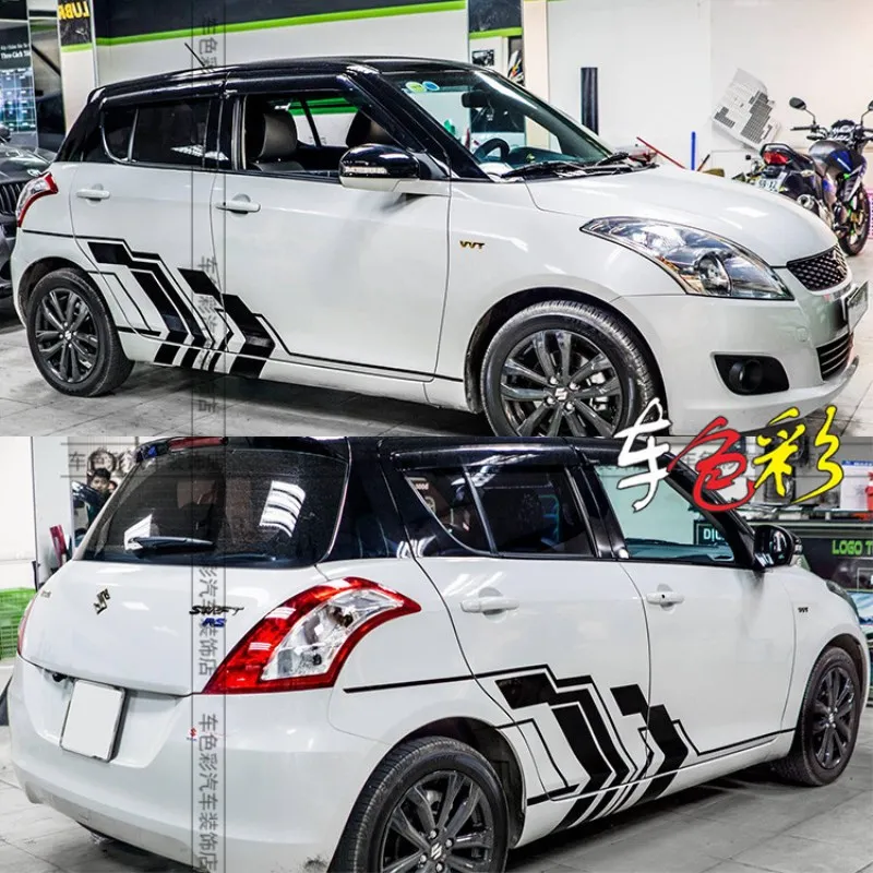 Car-Decoration-Modified-New-Body-Custom-Car-Sticker-FOR-Suzuki-Swift ...