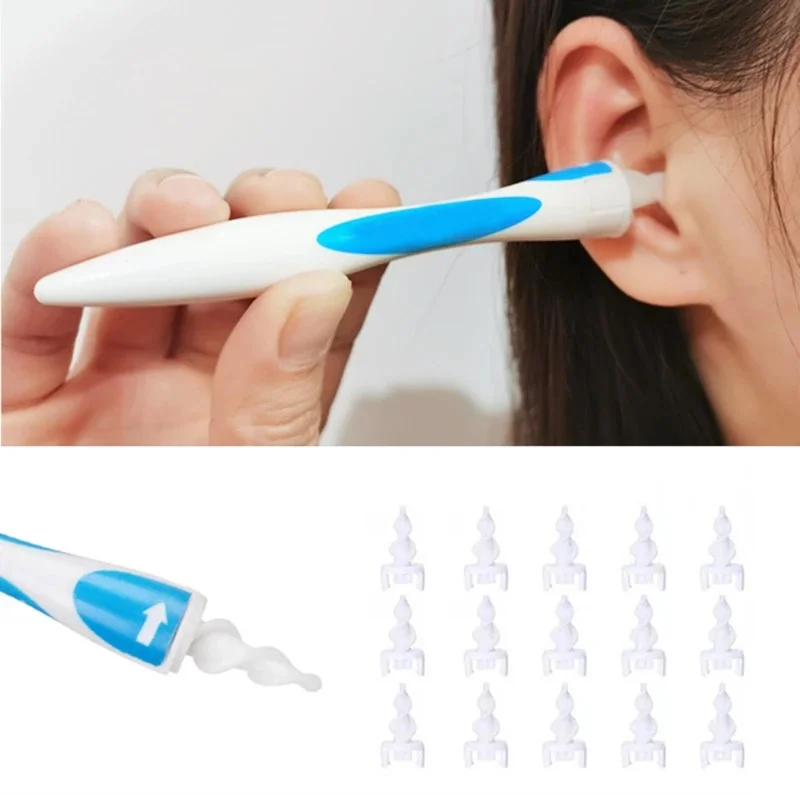 Silicone-Ear-Cleaner-tool-set-16pcs-Ear-Wax-Removal-Cleaning-Tools ...