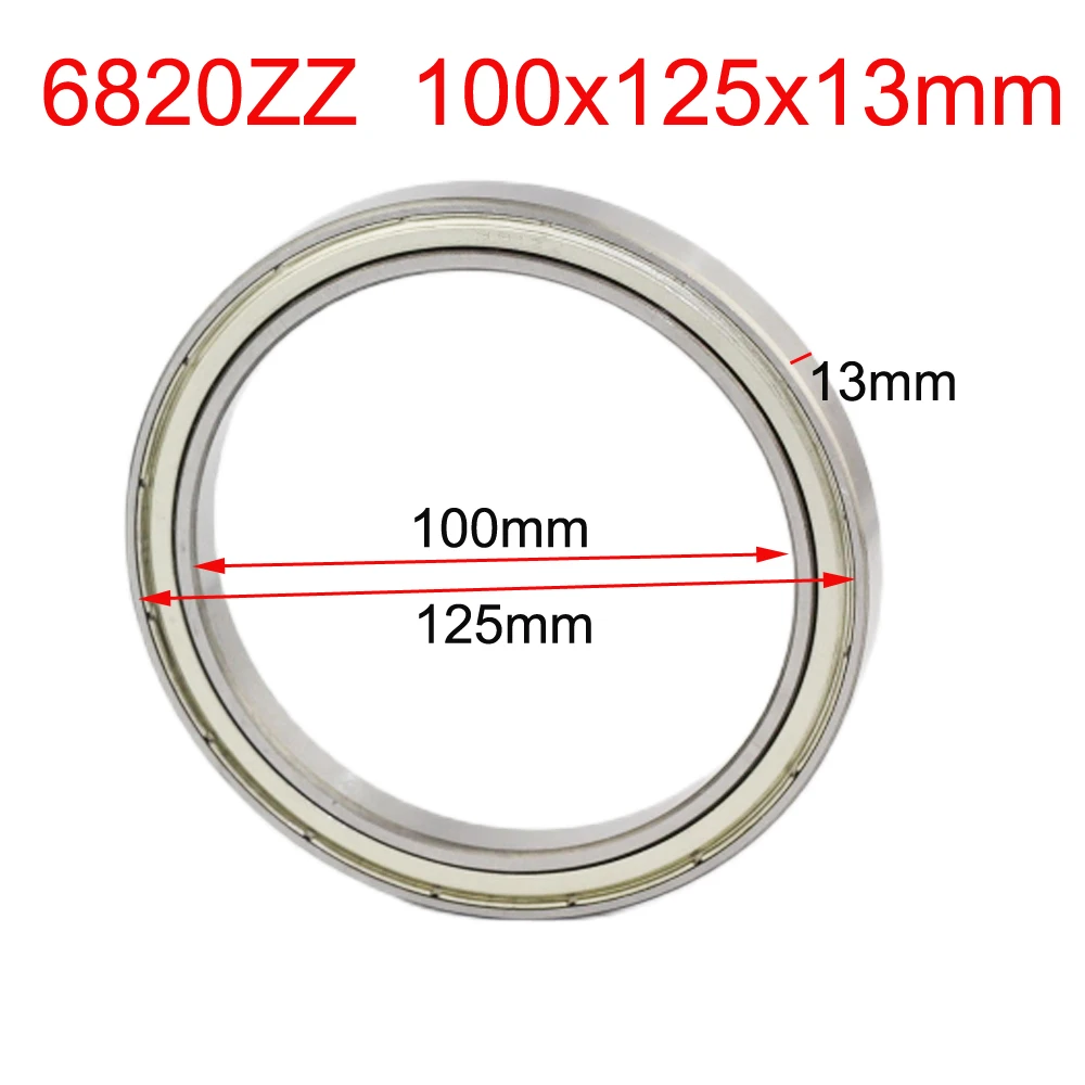 100mm 100*125*13 100x125x13 Mm 6820z 61820z 61820-2z 61820zz 6820zz ...