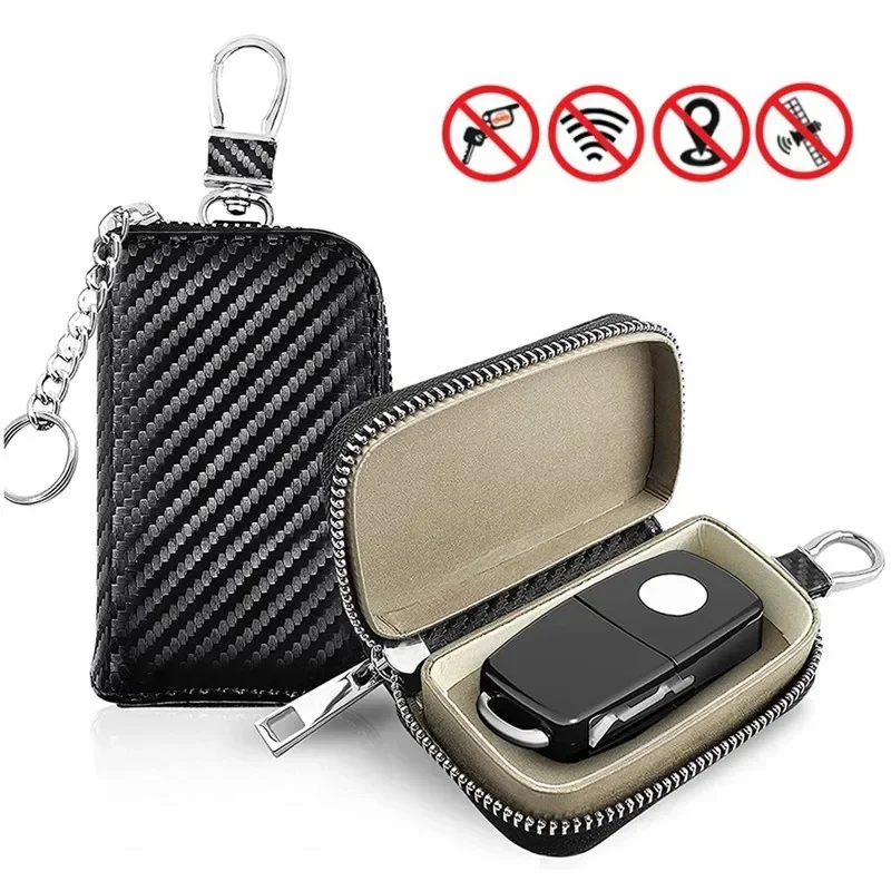 Car-Key-Signal-Blocker-Case-Faraday-Box-Anti-Hacking-Anti-Theft-Key-Fob ...