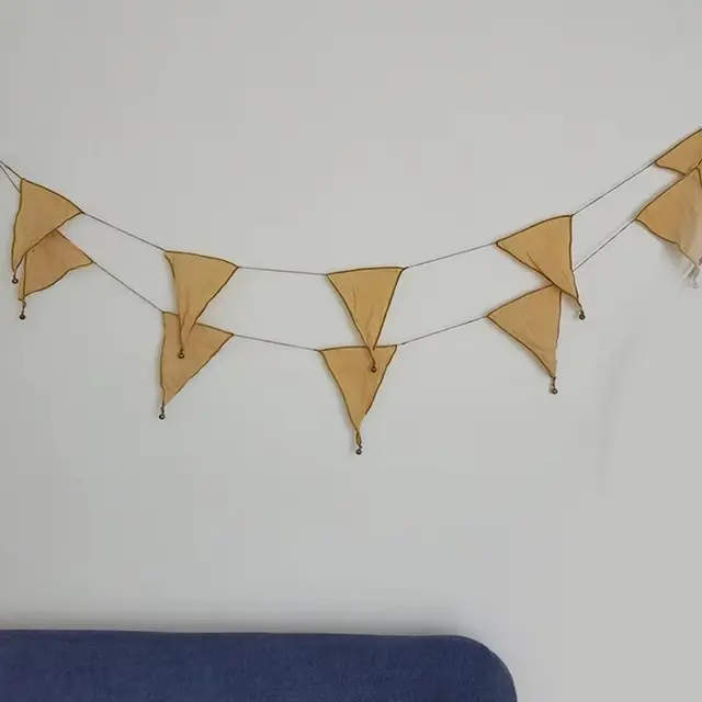 INS Classic Colorful Pull Flags Garland Decoration Girl Children's Room ...