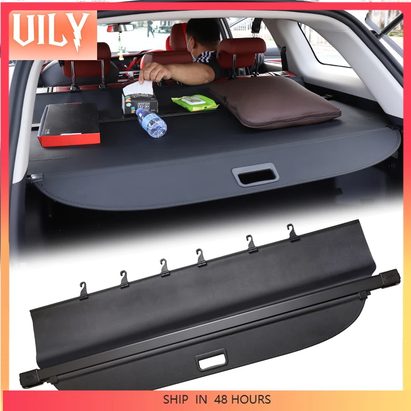For Ford Edge 2015-2022 Retractable Trunk Cargo Cover Parcel Rack Anti ...