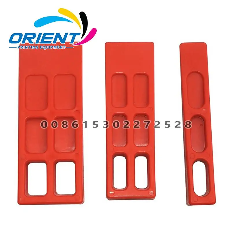 Plastic Wedges Paper Wedges Red Paper Stopper 200*32*30mm White Paper ...