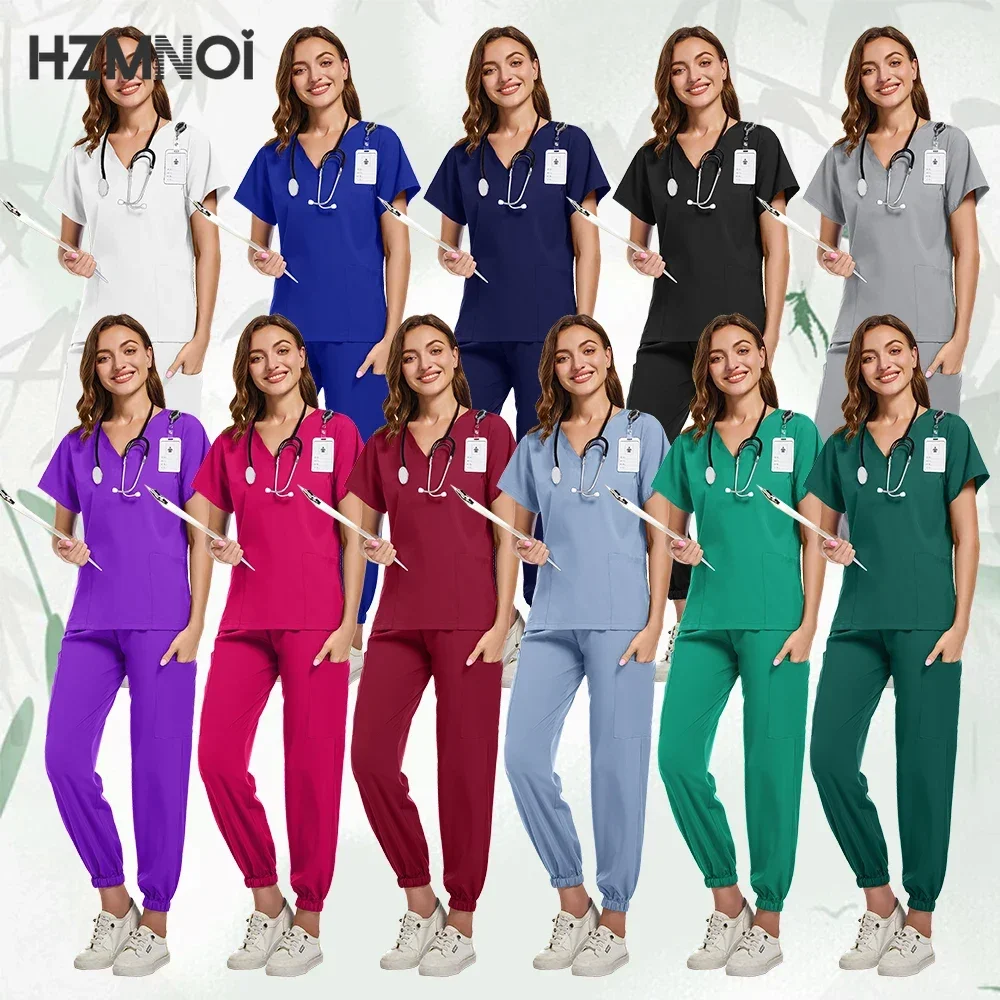 Medical-Uniform-Nurse-Accessories-Dental-Surgery-Suit-Lab-Workwear ...